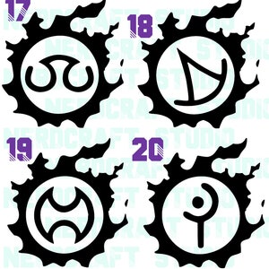 Final Fantasy 14 Inspired Job Icon Decal - 6 Inches - Etsy