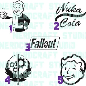 Fallout Inspired Decals - 6 Inches - Etsy