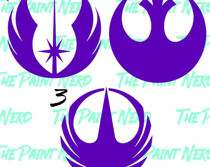 Insignias & Faction Symbol Decals Galactic Republic, First Order ...