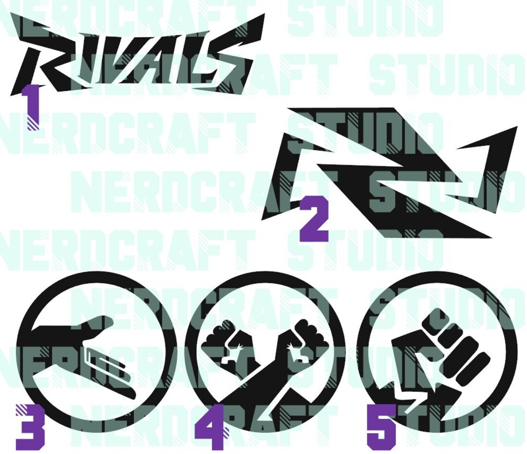 Rivals Inspired Decals - General - 6 Inches - Etsy