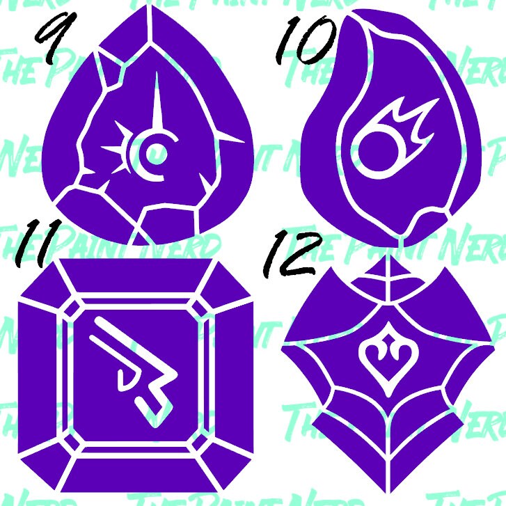 Final Fantasy Inspired Job Stone Decal - Etsy