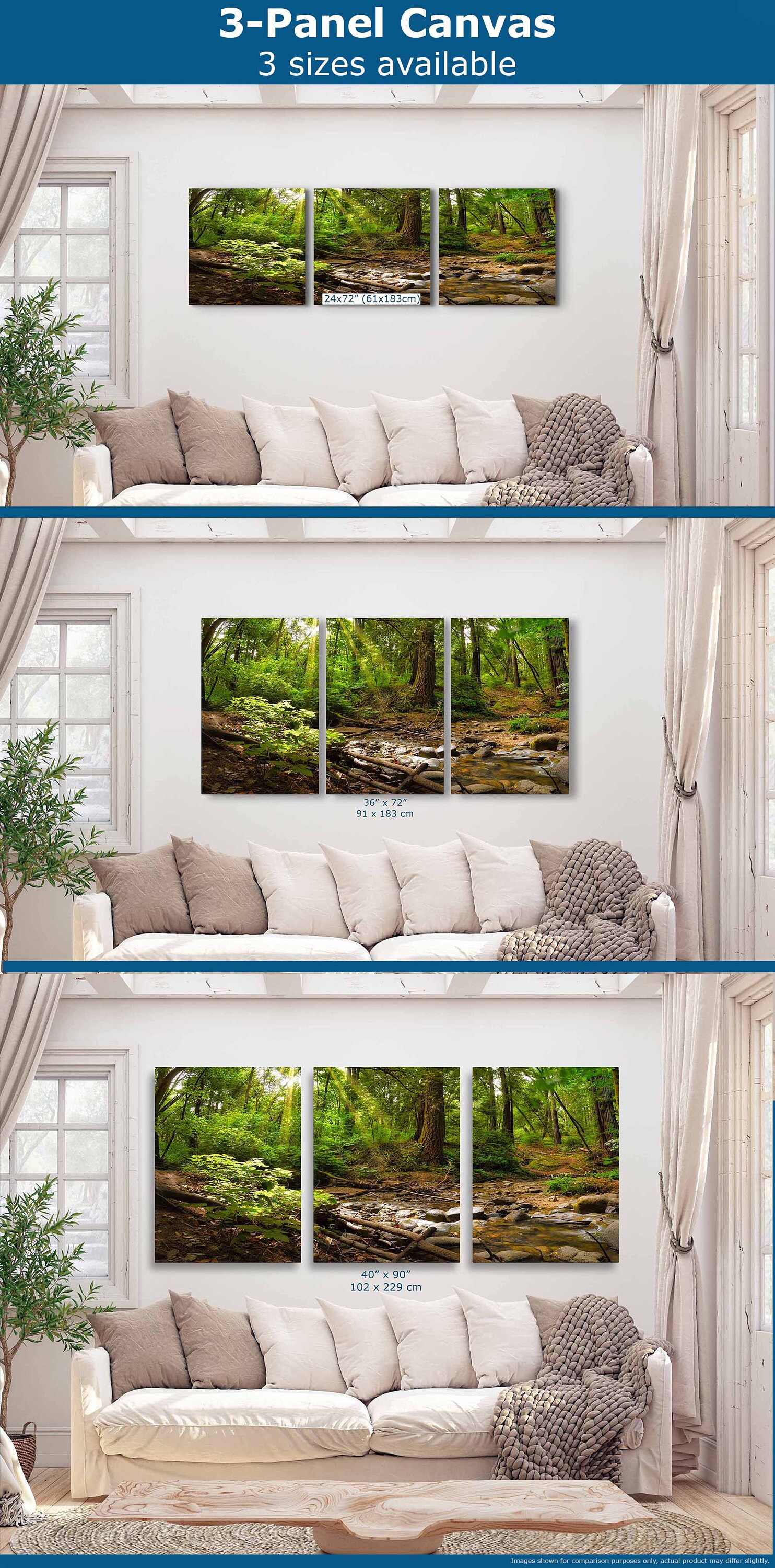 Forest Wall Art Serene Art From the California Coast Santa - Etsy