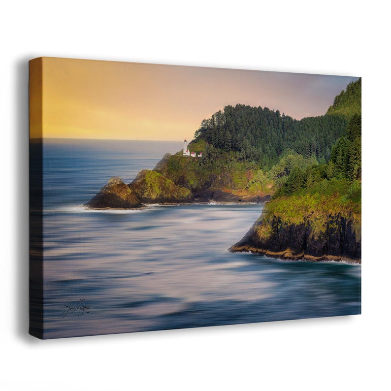 Heceta Head Lighthouse Picture, Oregon Coast Ocean Picture, Pacific ...