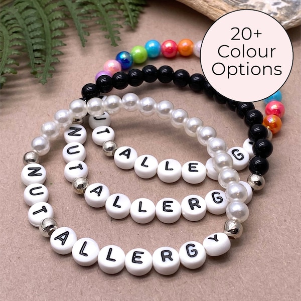 Medical Alert Bracelet Anaphylaxis - Etsy