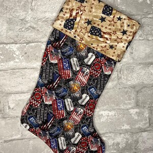 US Military-usmc-us Marine Corp-handmade Christmas Stockings Includes ...