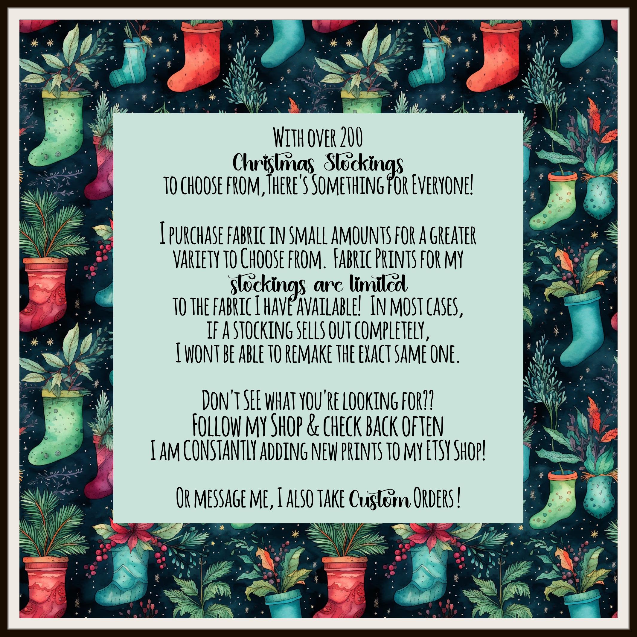 Favorite Super Heroes-sonic the Hedgehog-handmade Christmas Stocking ...