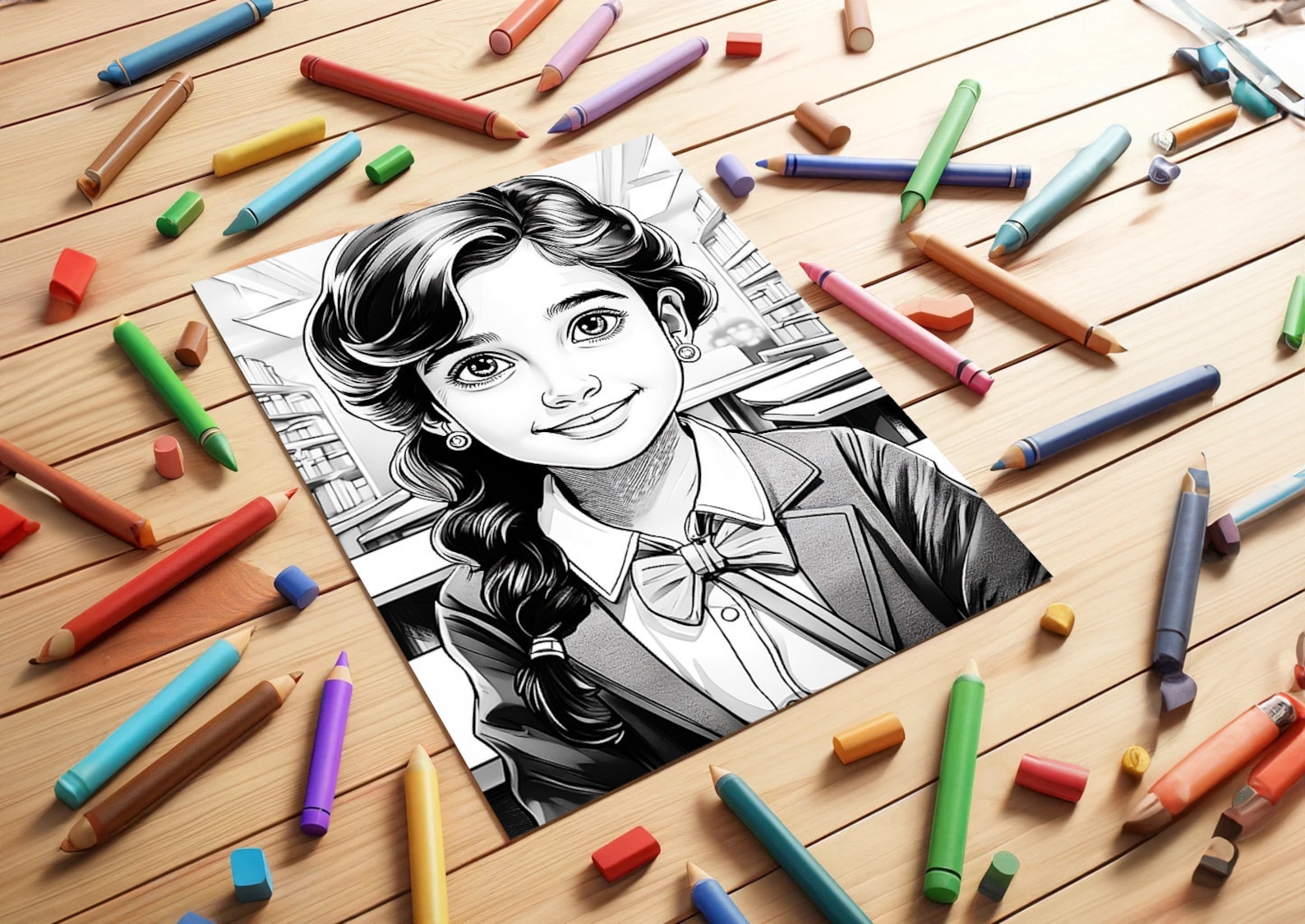 25 Empowering Coloring Book Pages for Young Girls of Color | Printable ...