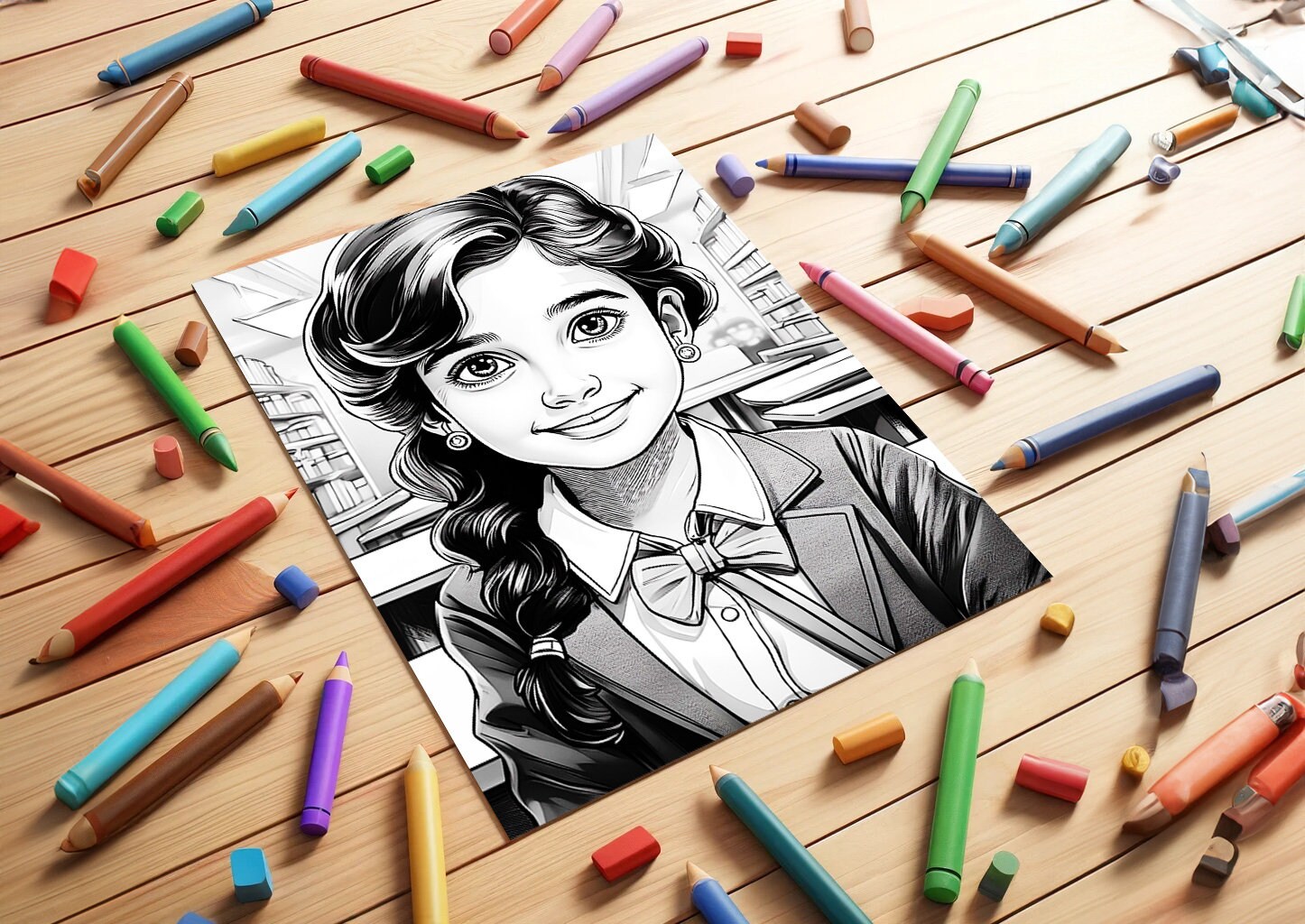 25 Empowering Coloring Book Pages for Young Girls of Color | Printable ...