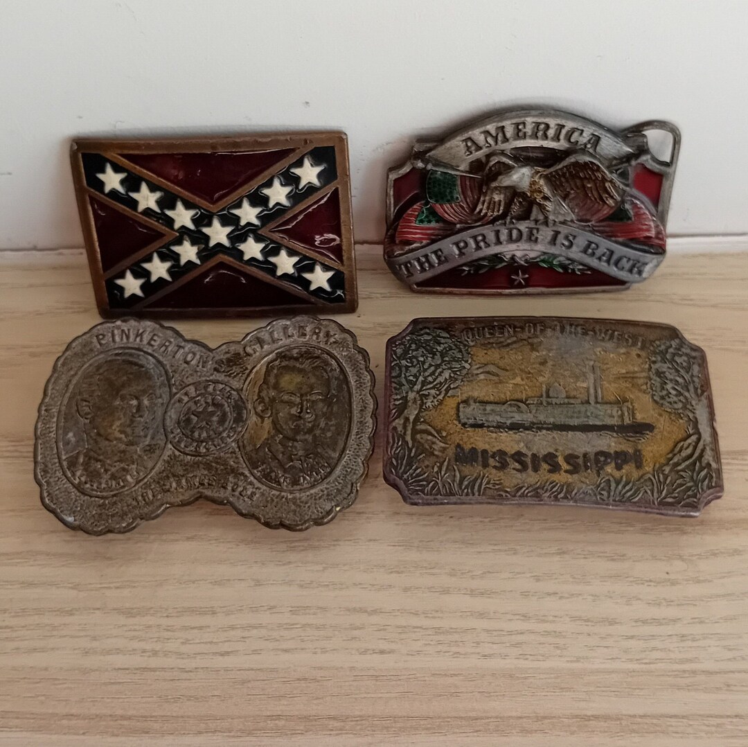 Old American Belt Buckle. - Etsy