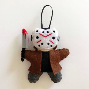 Jason Voorhees Felt Plush Ornament - Etsy