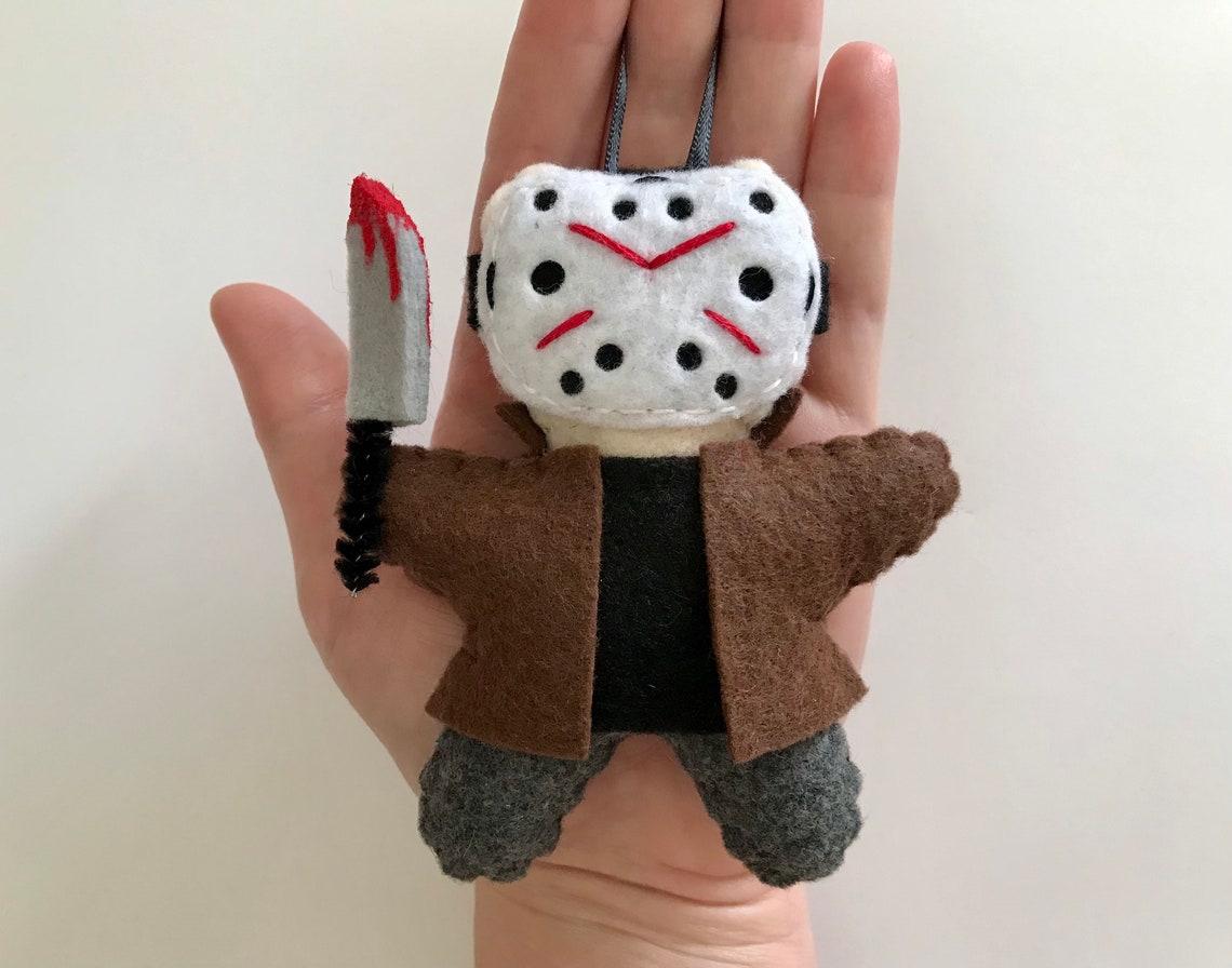 Jason Voorhees Felt Plush Ornament - Etsy