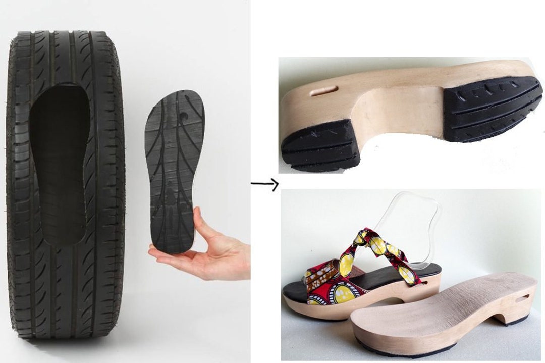 Recycled Car Tire Sheet for DIY Shoemaking, Leather Accessories ...