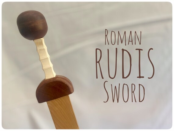 Wooden Roman Gladius / Rudis Sword | Etsy