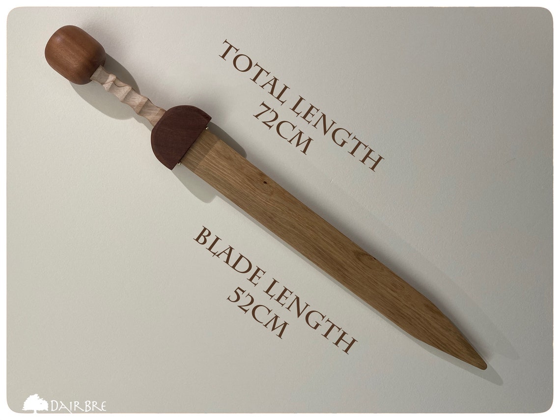 Wooden Roman Gladius / Rudis Sword Historic Recreation - Etsy