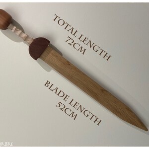 Wooden Roman Gladius / Rudis Sword Historic Recreation - Etsy