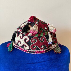1960s Vintage Antique Ancient Traditional Tribe Hats,hand Embroidery ...
