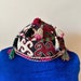 1960s Vintage Antique Ancient Traditional Tribe Hats,hand Embroidery ...