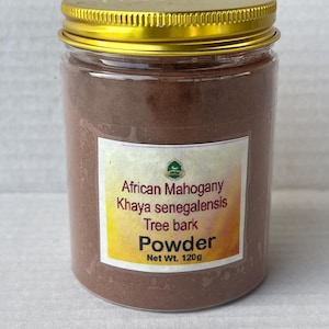 African Mahogany Tree Bark Powder/chips: Khaya Senegalensis, Skin ...