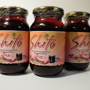 SHITO (ghanaian Spicy Black Pepper Sauce) 12 Oz - Etsy