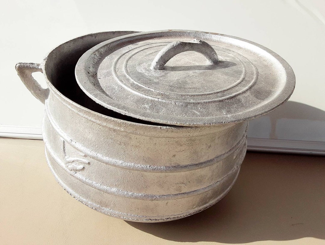 West African Cooking Pot With Lid: Traditional Ghana Cookware - Etsy