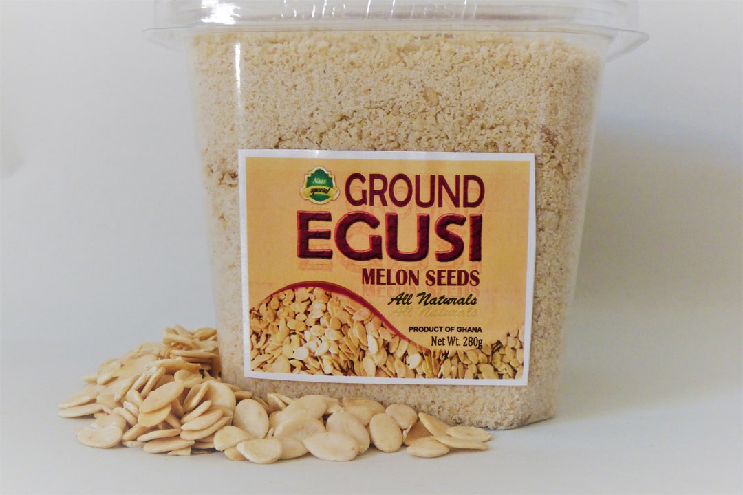 EGUSI Ground Melon Seeds, 100% Natural, Nutritious, Rich in Proteins ...