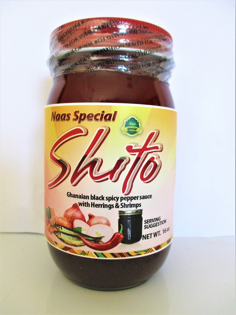 SHITO (ghanaian Spicy Black Pepper Sauce) 12 Oz - Etsy