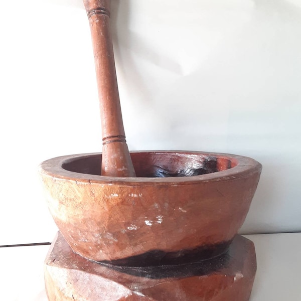 Traditional African Mortar - Etsy