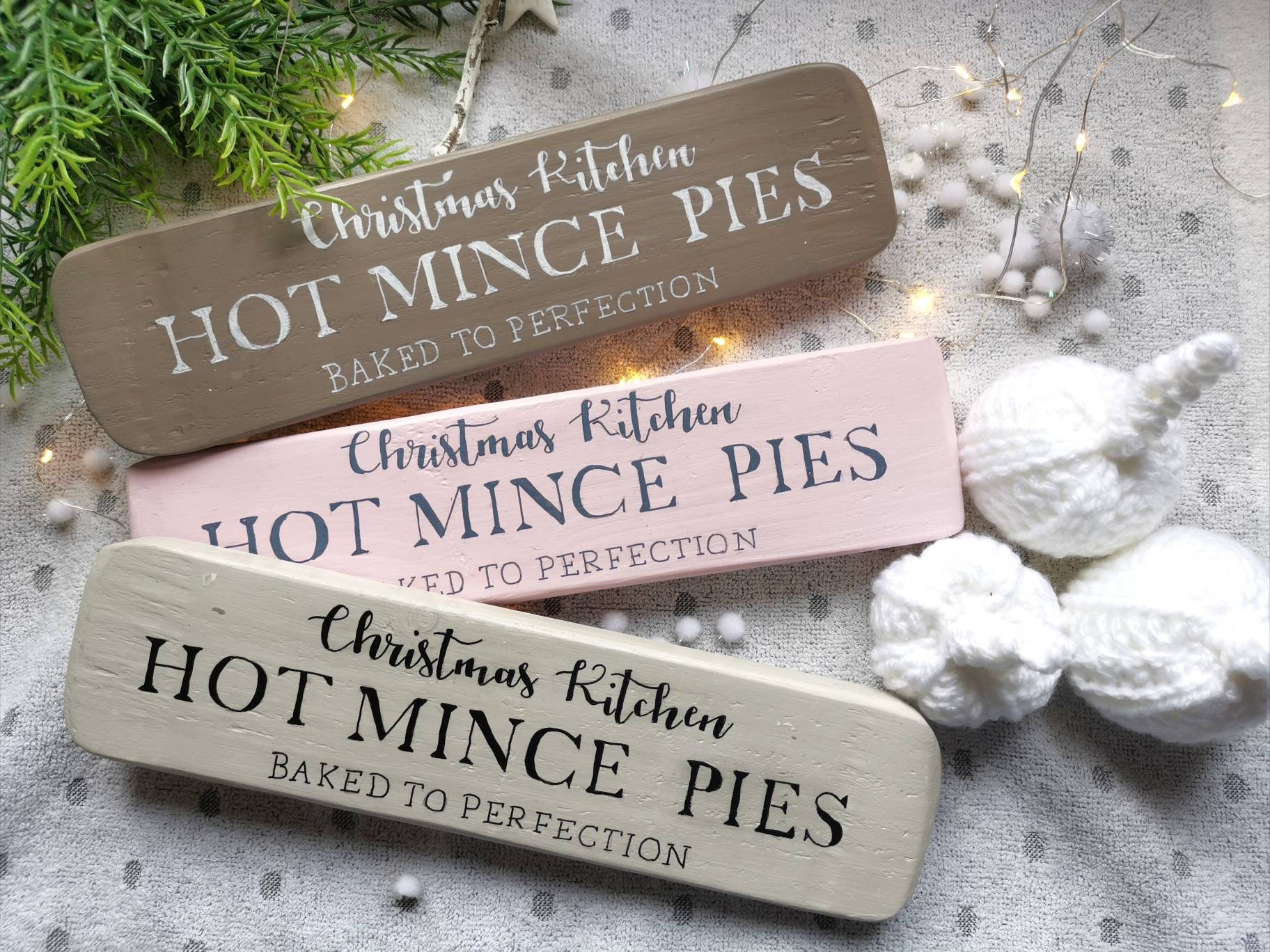 Rustic Wooden Christmas Sign Festive Decor Farmhouse Country - Etsy UK