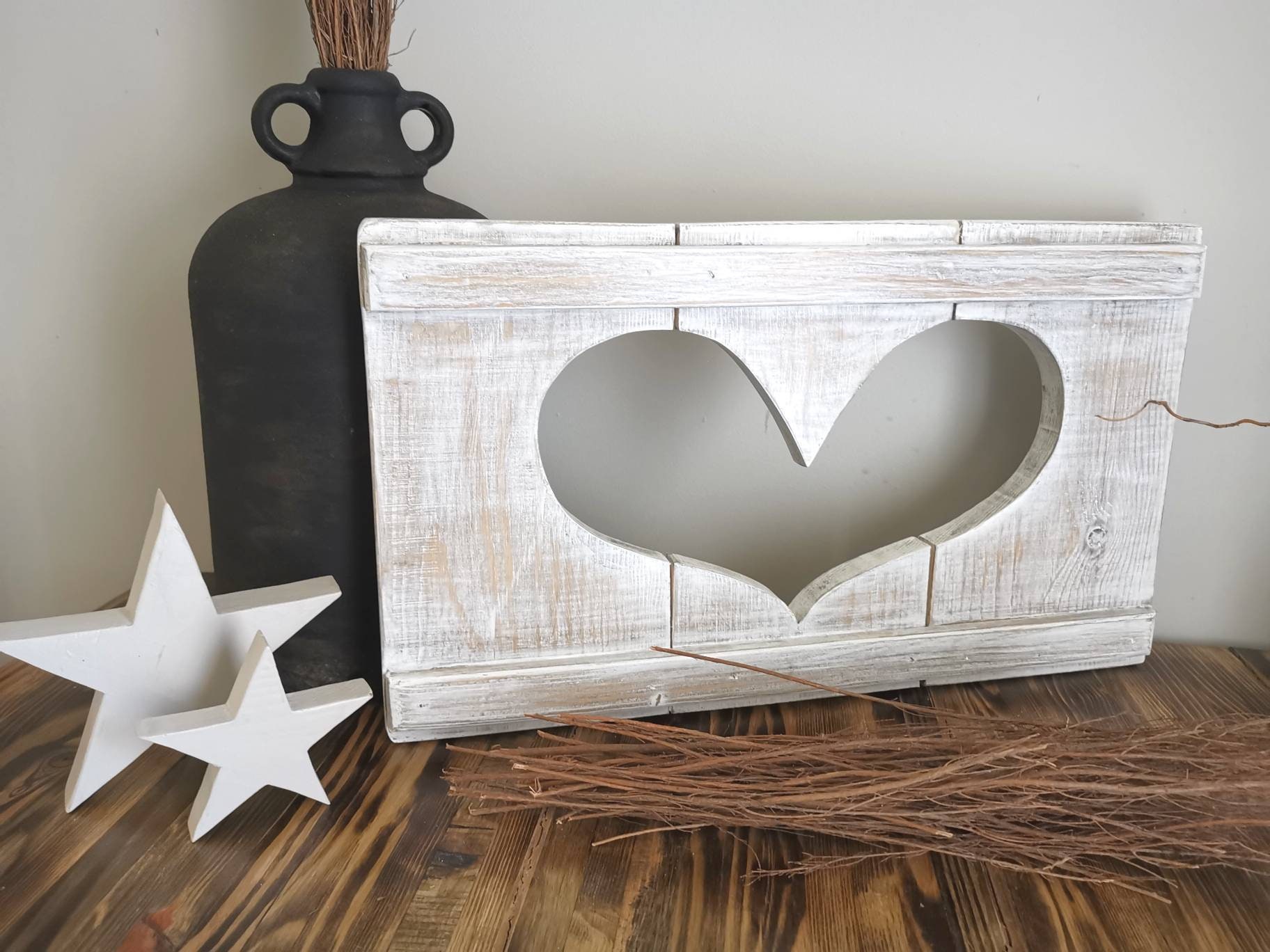 Wall Art Heart Decorative Wall Panel Heart Wall Hanging - Etsy UK
