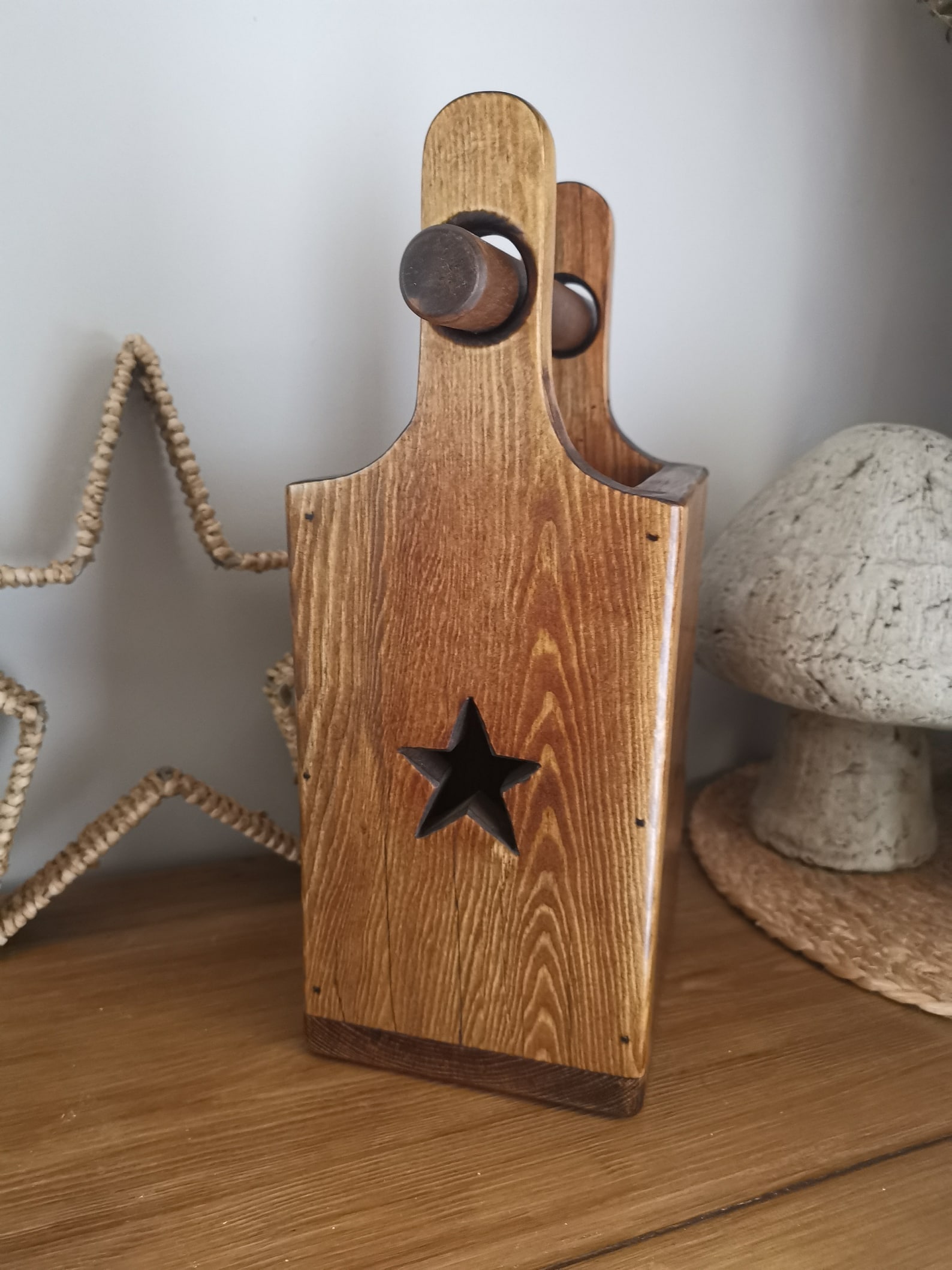 Toilet Roll Holder, Quirky Loo Roll, Wooden Rack, Bathroom Accessories ...