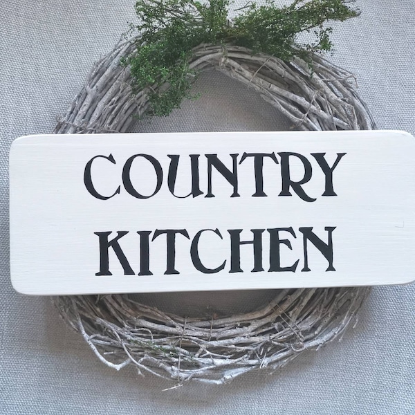 Wooden Kitchen Signs - Etsy UK