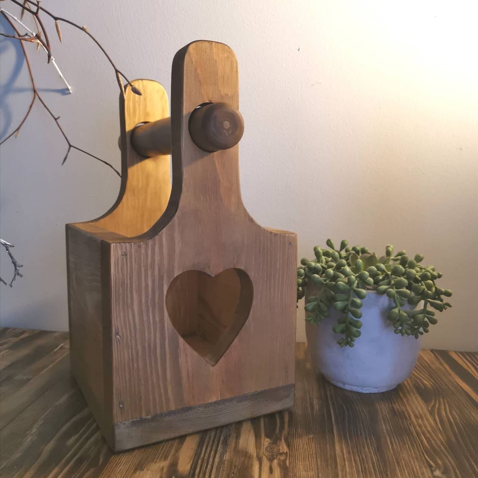 Toilet Roll Holder, Quirky Loo Roll, Wooden Rack, Bathroom Accessories ...