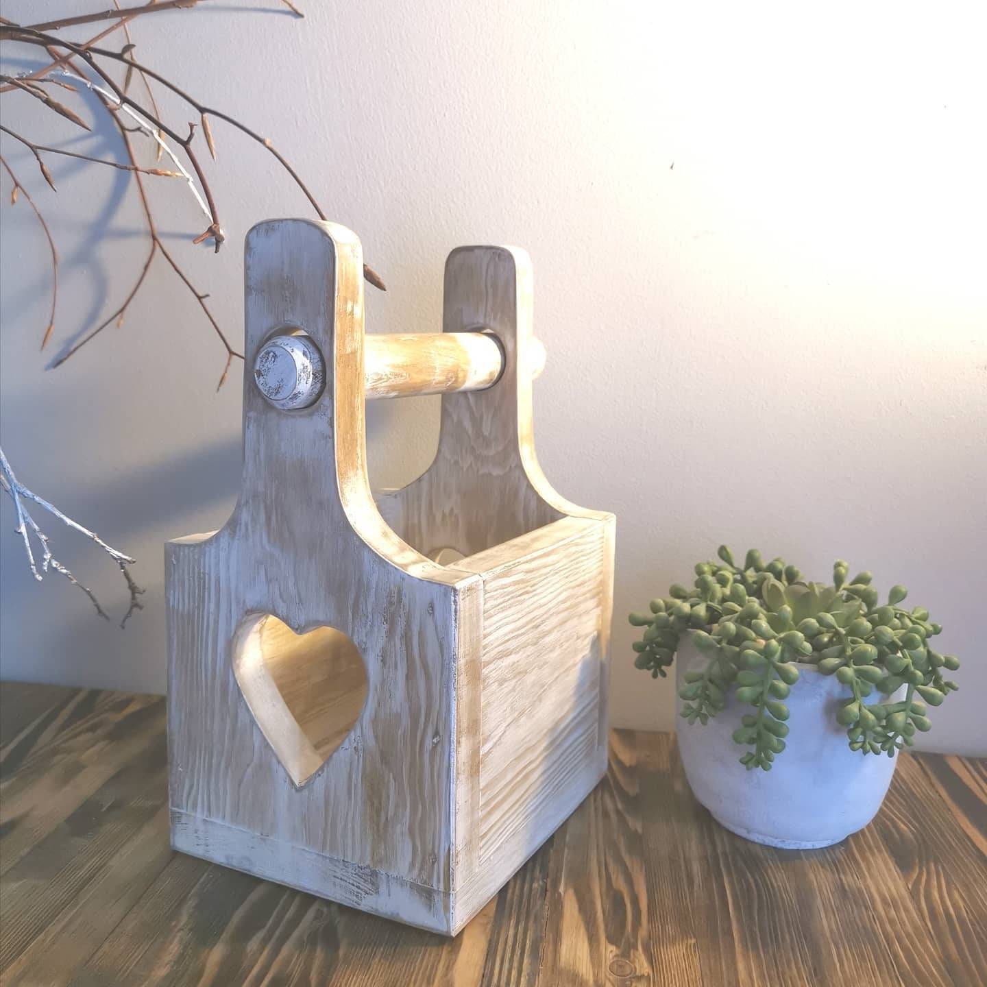Toilet Roll Holder Quirky Loo Roll Wooden Rack Bathroom | Etsy UK