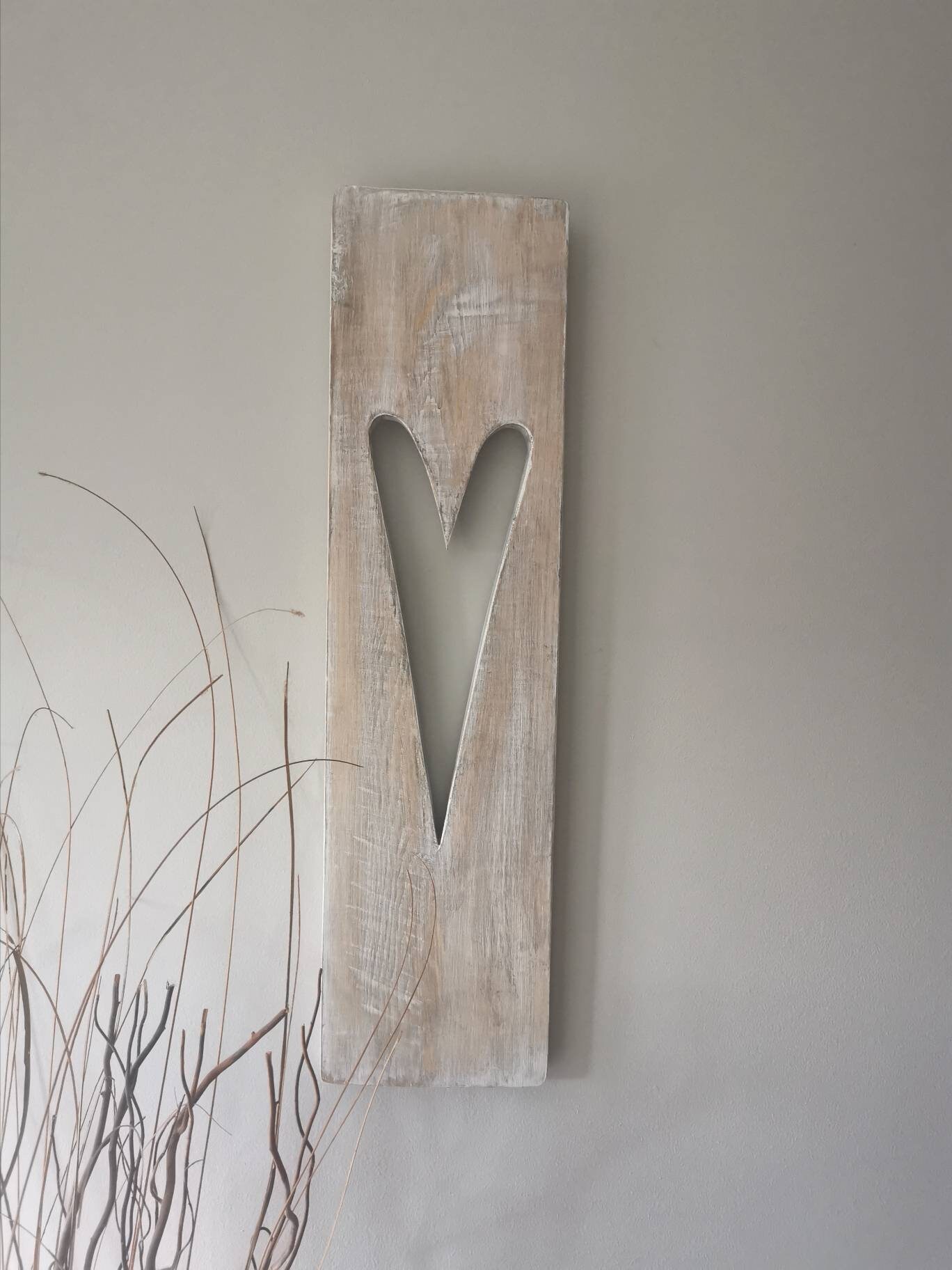 Wall Art Heart Decorative Wall Panel Heart Wall Hanging | Etsy UK