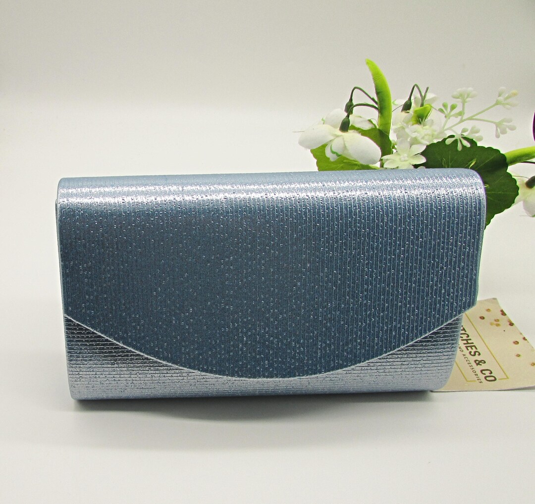 Sky Blue Evening Bag, Ice Blue Clutch Bag, Women's Gift, Ladies ...