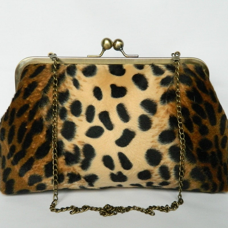 Leopard Clutch - Etsy