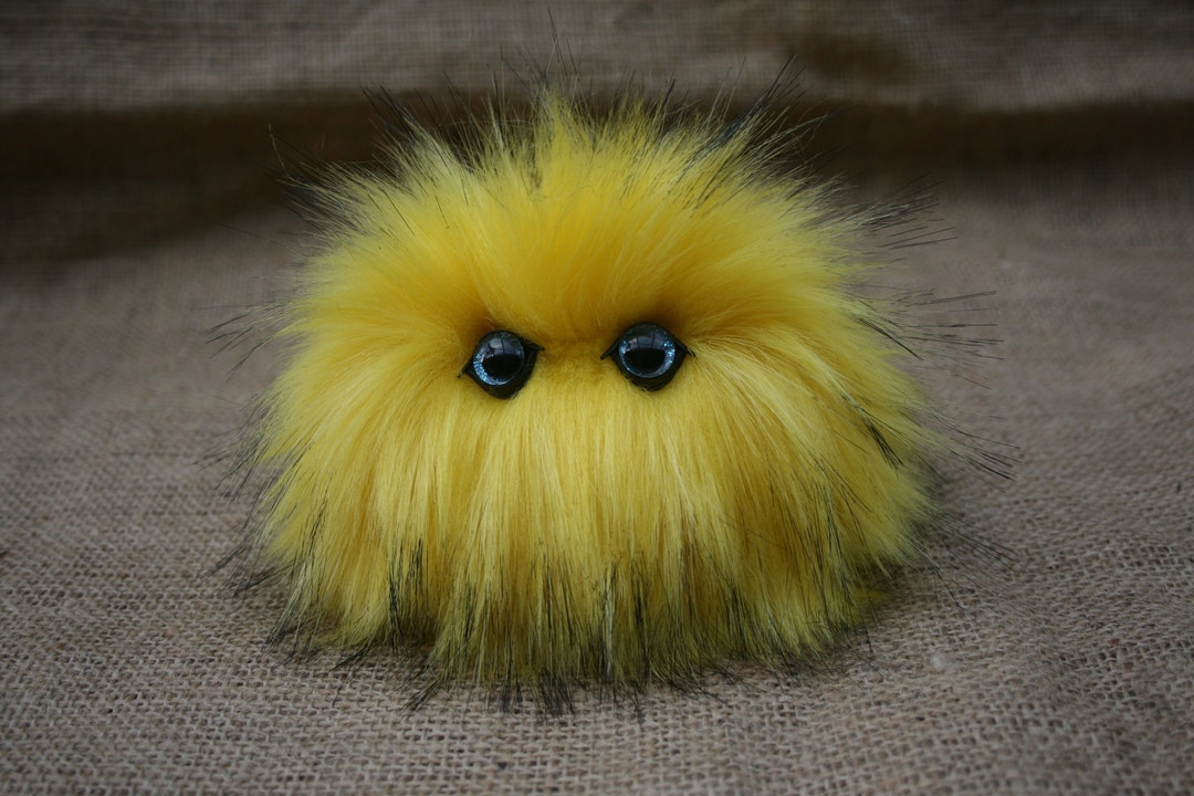 Poseable Art Doll, Fantasy Art Doll Creature, OOAK, flaugle, Yellow and ...