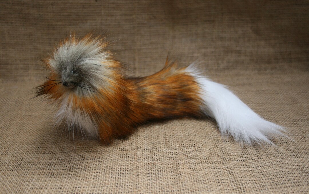 Poseable Art Doll, Fantasy Art Doll Creature, OOAK, "scroll", Red Fox ...
