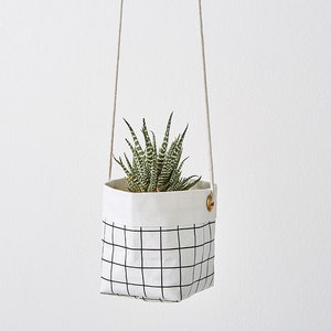 Hanging Planter Grid medium - Etsy