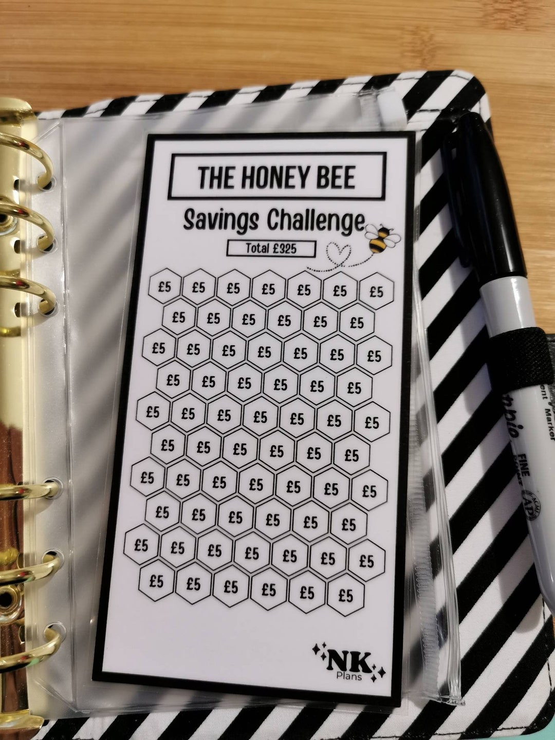Bee Savings. Honey Bee Savings Challenge. Savings Tracker, Budgeting ...