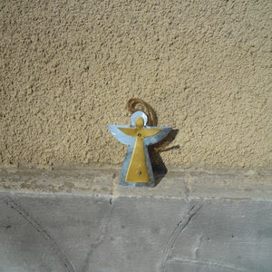 Hanging Metal Angel, Small Metal Angel - Etsy