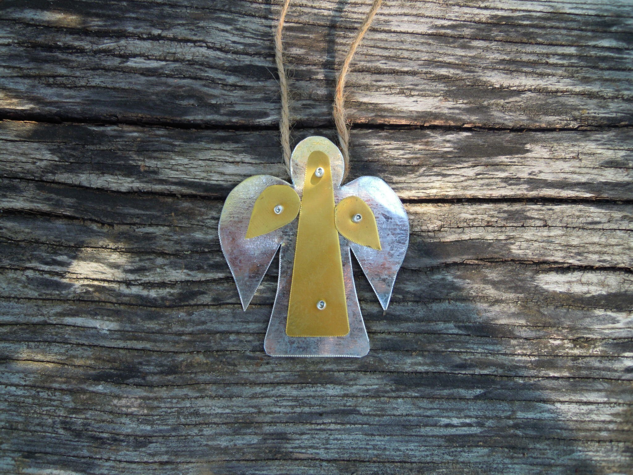 Hanging Metal Angel, Small Metal Angel - Etsy