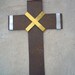 Metal Wall Cross, Rusty Cross - Etsy