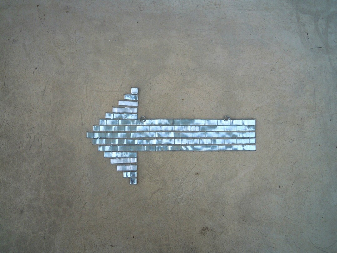 Metal Arrow Metal Pointer Hanging Arrow Wall Arrow Wicker - Etsy