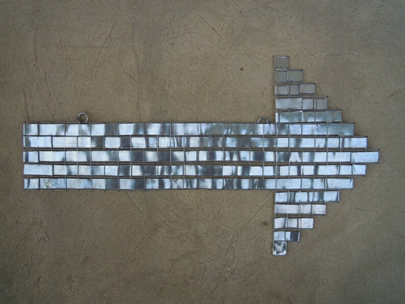 Metal Arrow Metal Pointer Hanging Arrow Wall Arrow Wicker | Etsy