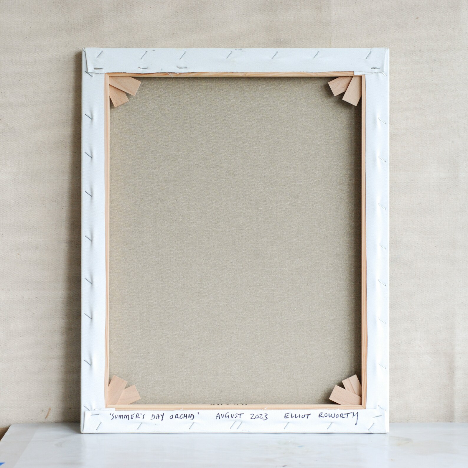 Summers Day Orchid Original Still Life Oil Painting by Elliot Roworth ...