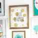 Hello Beautiful - Gold Glitter Dots Printable Poster, Typography ...