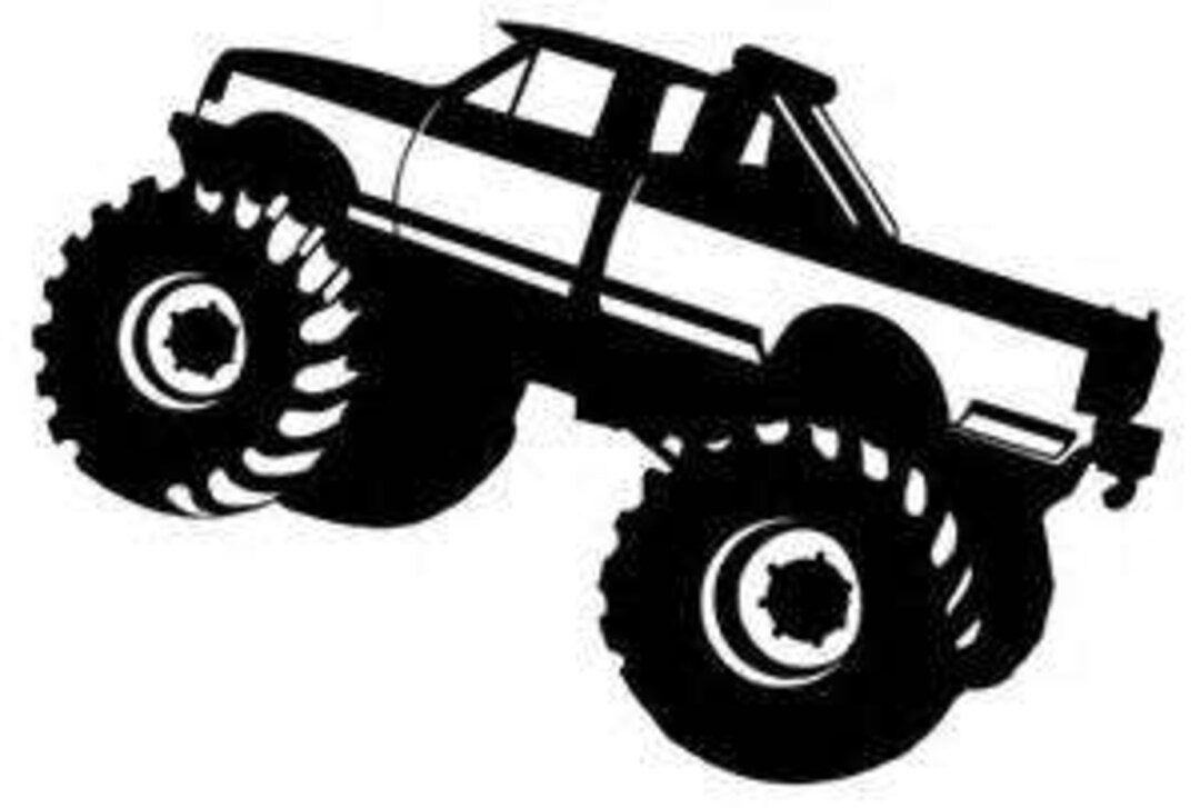 Monster Truck Svg - Etsy
