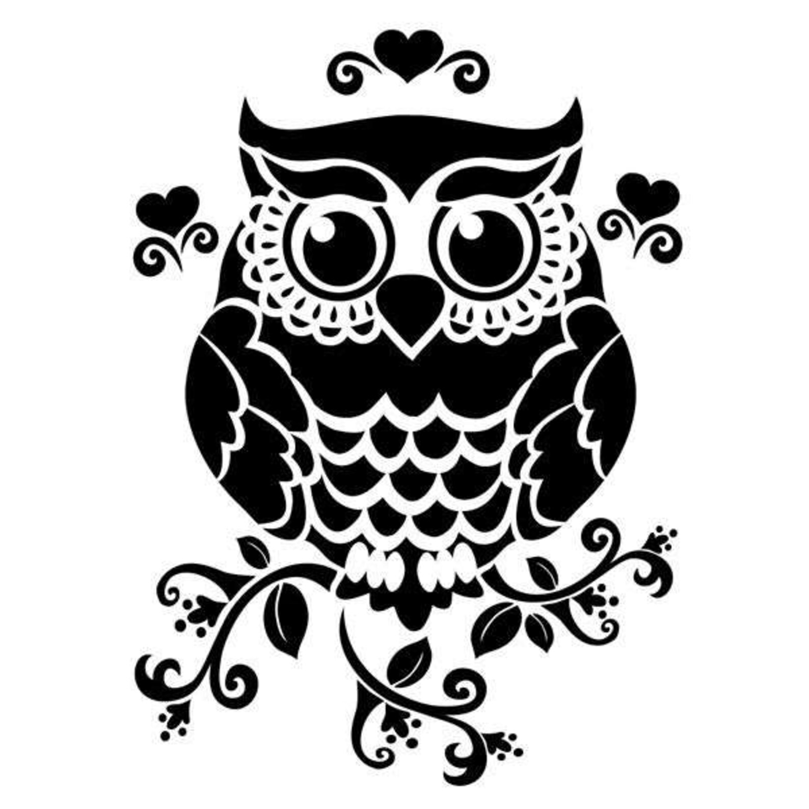 Owl Svg - Etsy
