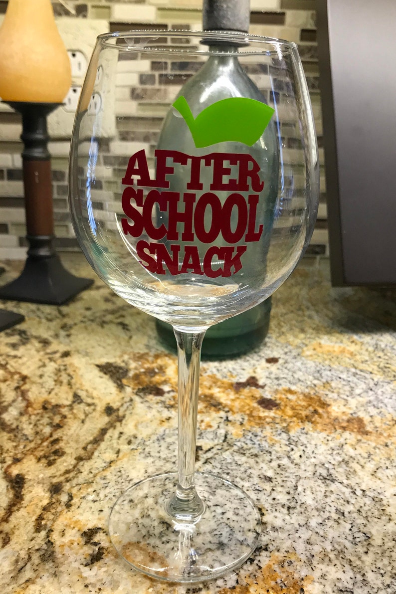 End Of Year Teacher Appreciation Wine Glass T Etsy